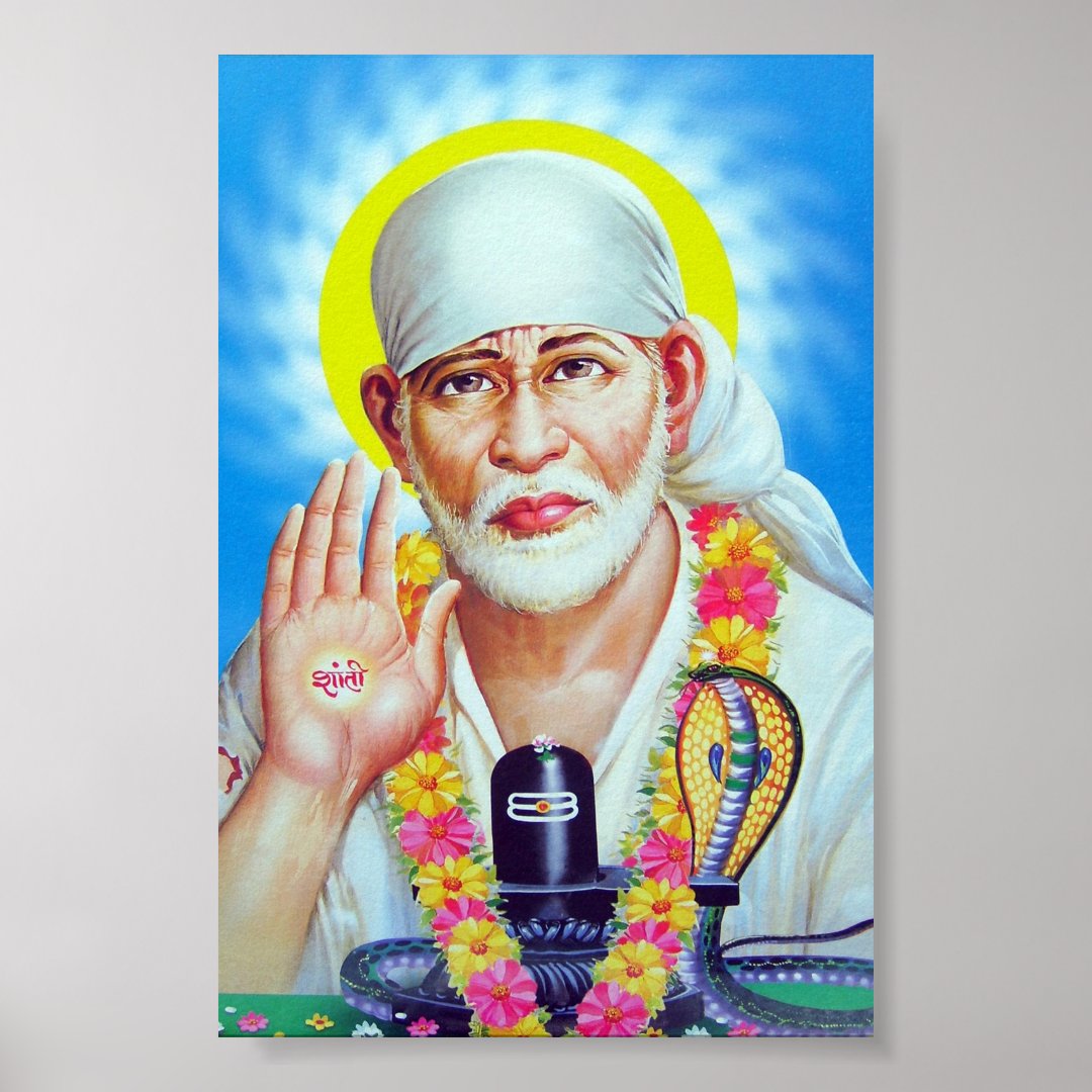shirdi-sai-baba poster | Zazzle