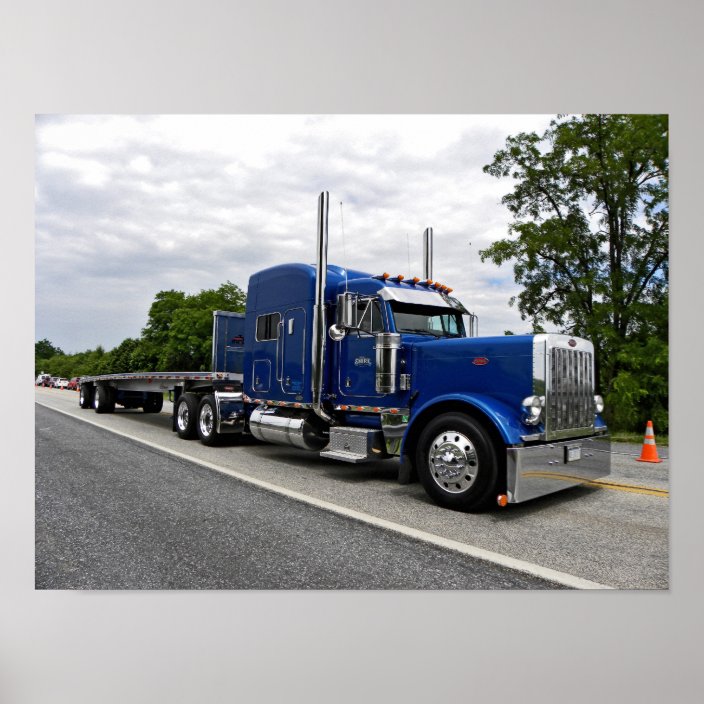 Shirk Peterbilt 379 Poster | Zazzle.com