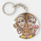 Ganesh, Shiva and Parvati, Lord Ganesha, Durga Keychain | Zazzle.com