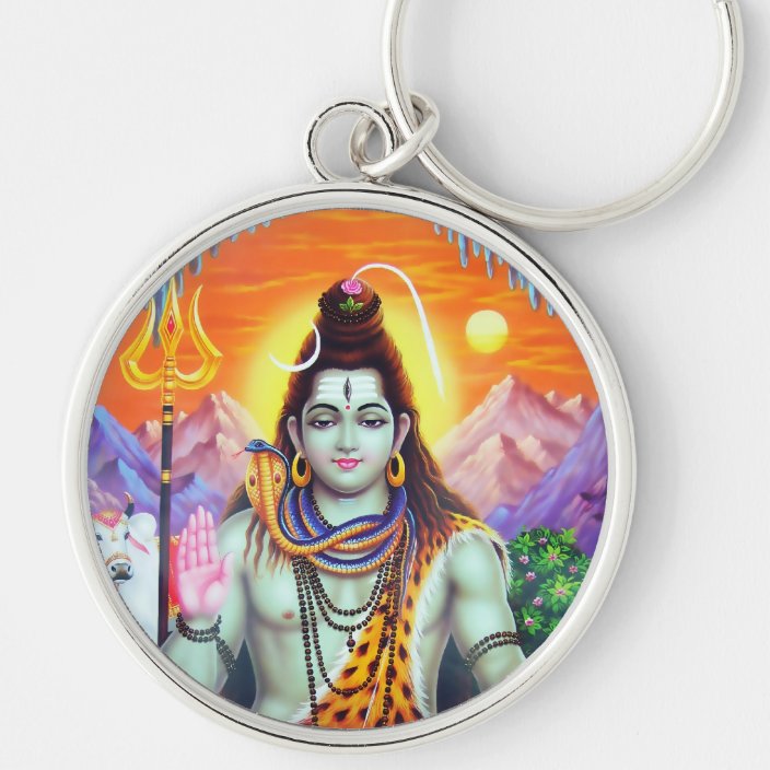 Shiva Keychain - Version 4 | Zazzle.com