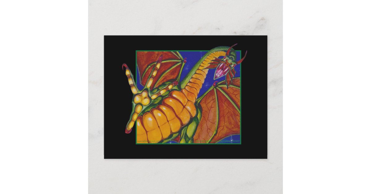 Shivan Dragon Postcard | Zazzle
