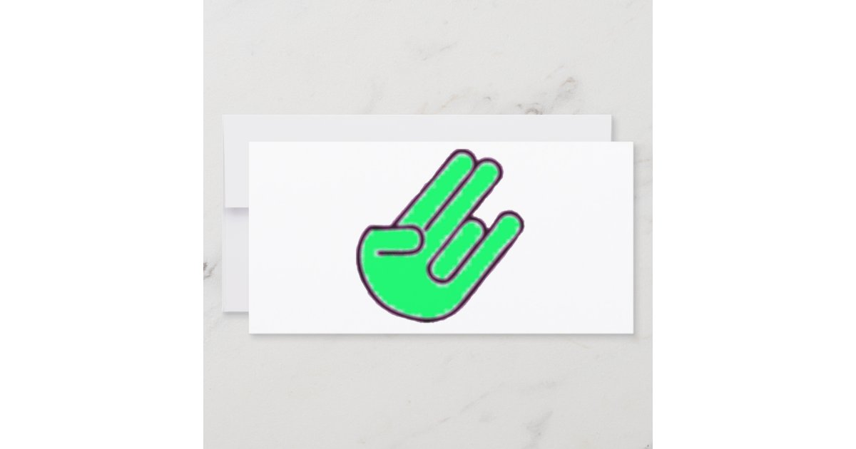 Shocker Hand Symbol | Zazzle