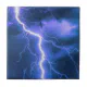Shocking Lightning Strike Ceramic Tile | Zazzle