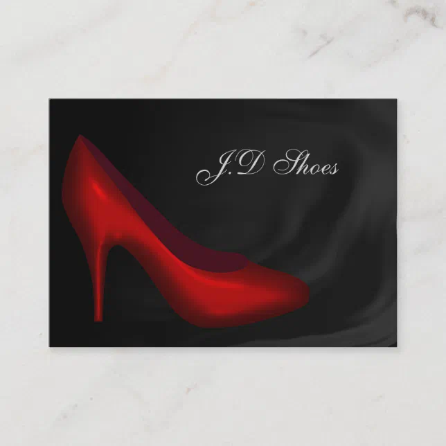 Shoe Fashion business cards | Zazzle