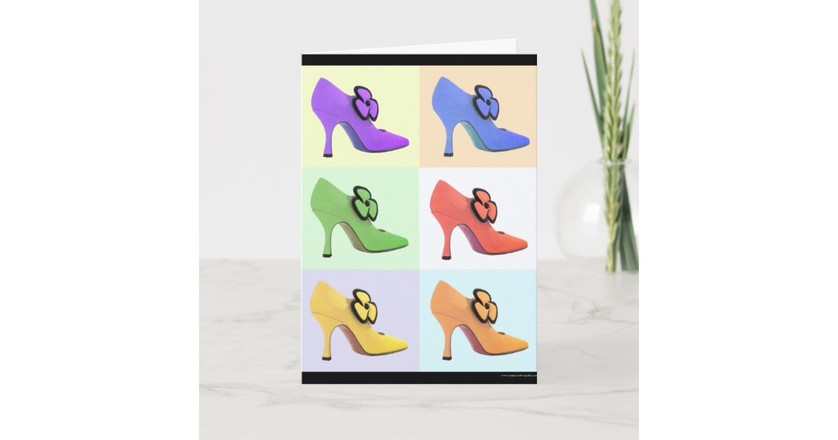 Shoe Lover Birthday Card | Zazzle.com