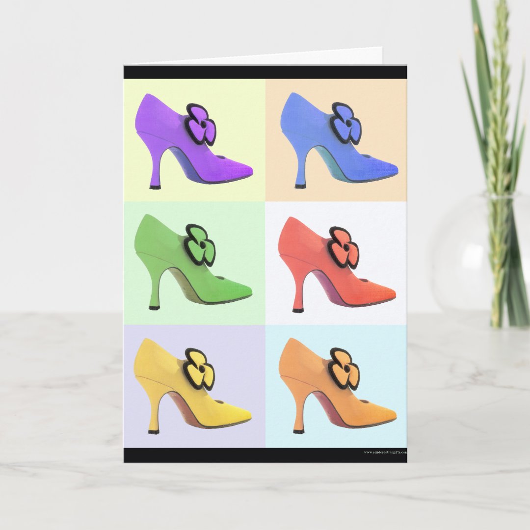 Shoe Lover Birthday Card | Zazzle