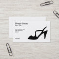 Shoe shop business card | Zazzle