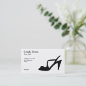 Shoe shop business card | Zazzle