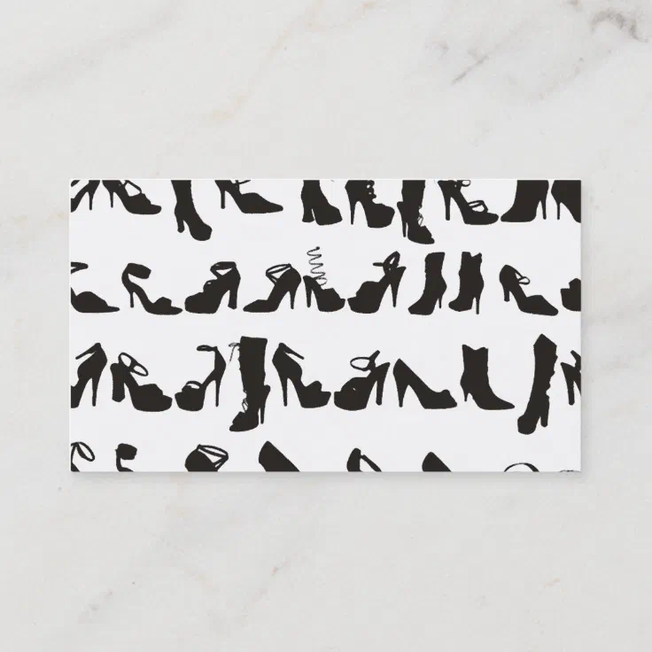 Shoe Shop Business Cards | Zazzle