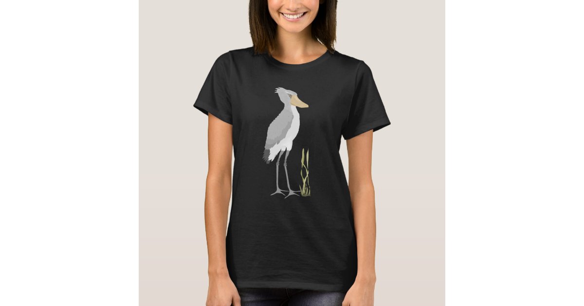 Shoebill Stork Women's Tshirt | Zazzle