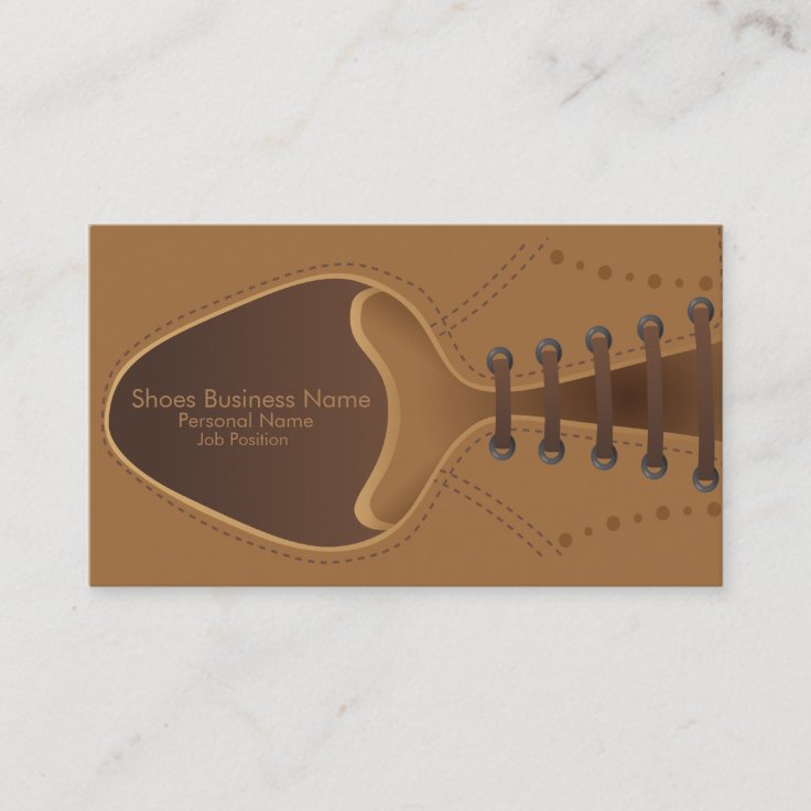 Shoes Store Shop Business Business Card | Zazzle