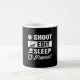 Shoot Edit Sleep Repeat Photographer Coffee Mug | Zazzle
