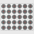Shooting Archery Target Wrapping Paper | Zazzle