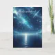 Shooting Star Over Water Sympathy Card | Zazzle