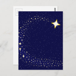Shooting Star Postcard | Zazzle