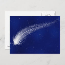 Shooting Star Postcard #1 - Horizontal | Zazzle