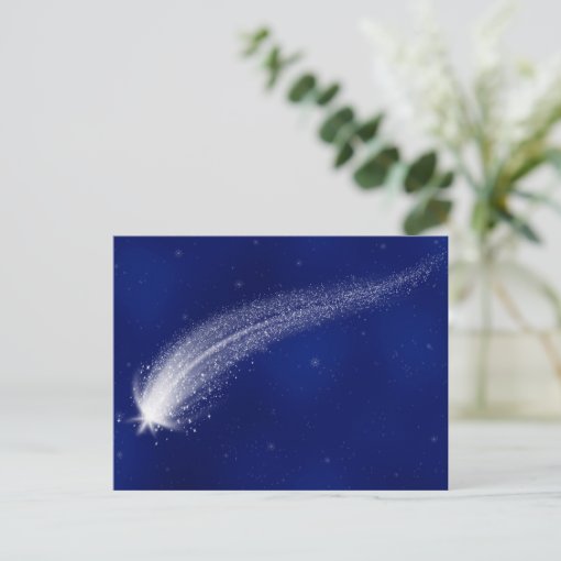 Shooting Star Postcard #1 - Horizontal | Zazzle