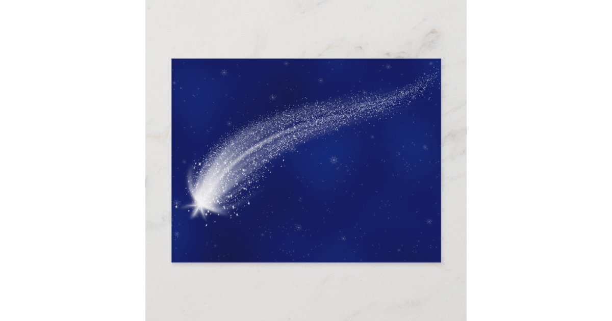 Shooting Star Postcard #1 - Horizontal | Zazzle