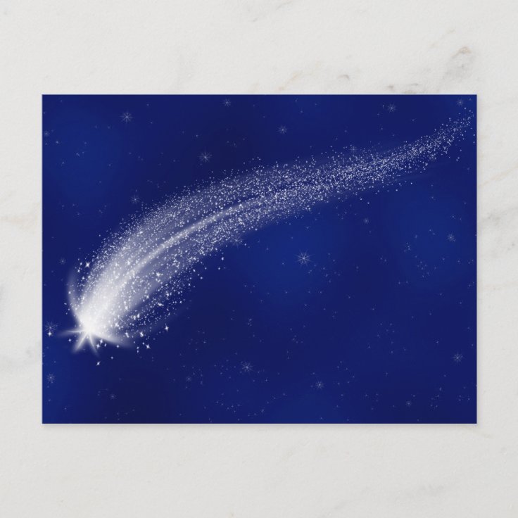 Shooting Star Postcard #1 - Horizontal | Zazzle