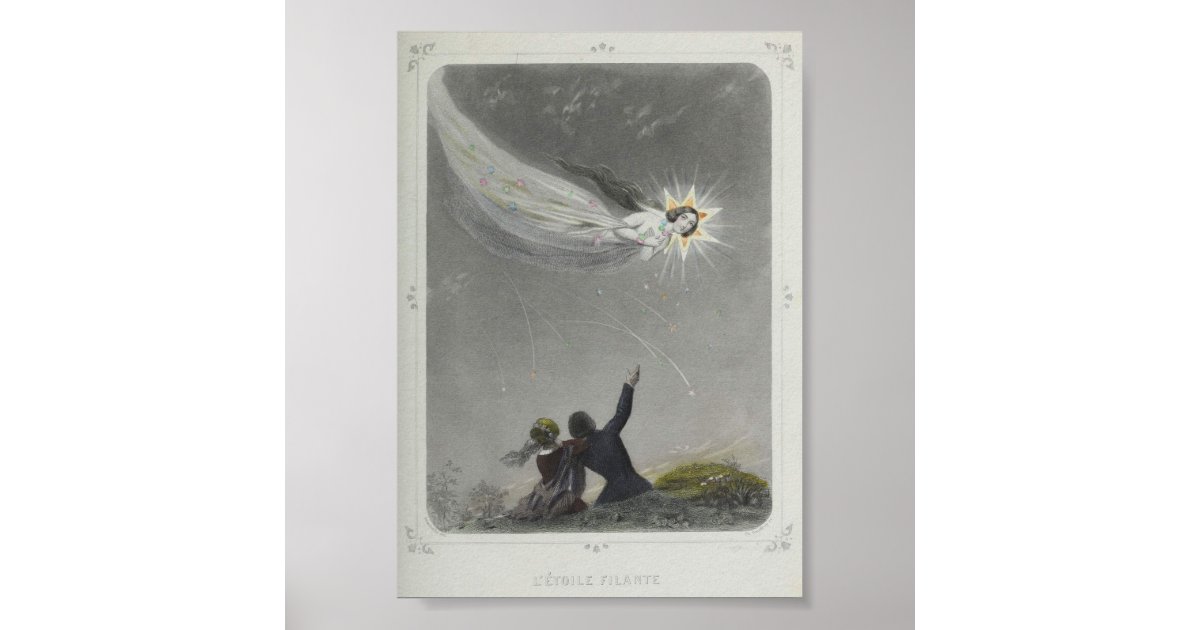 Shooting Star Poster | Zazzle