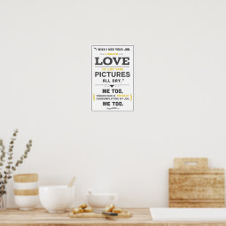 Shoppe Satire - Humor for Photographers Poster | Zazzle