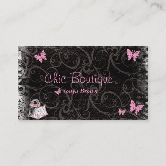 Shopping Bags Business Card | Zazzle.com