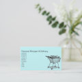 Shopping Cart Business Card | Zazzle