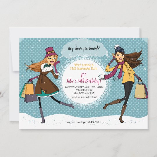 Shopping Spree Invitation | Zazzle.com