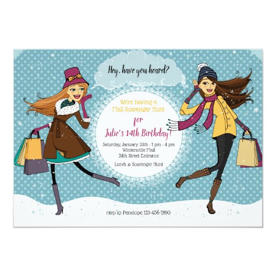 Shopping Spree Invitation | Zazzle.com