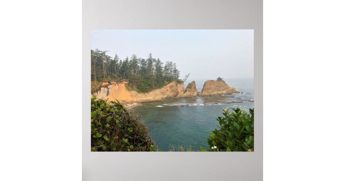 Shores Acres State Park, Oregon Coast Poster | Zazzle