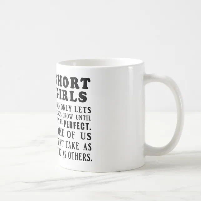 Short Girls Mug | Zazzle