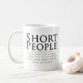 Short People Mug | Zazzle