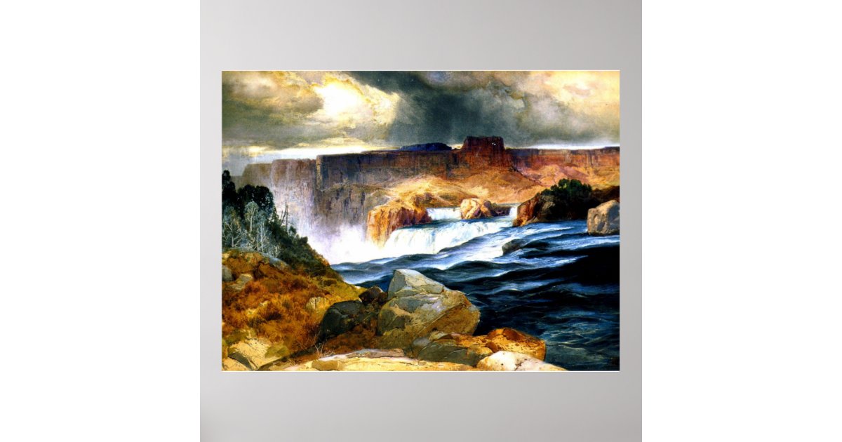 Shoshone Falls, Snake River, Idaho Poster | Zazzle