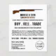 Shotgun Design, Gunsmith, Gunstore Advertising Flyer | Zazzle