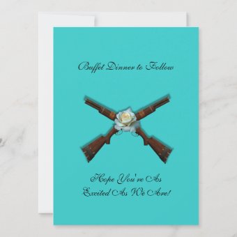 Shotgun Wedding Invitations | Zazzle