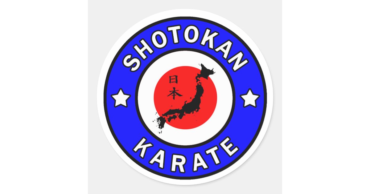 Shotokan Karate sticker | Zazzle