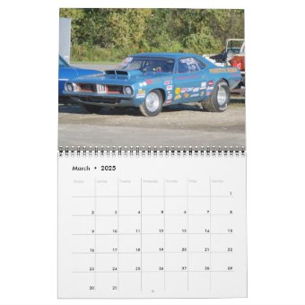Shots of Mopar Calendar by WIZARD Photography | Zazzle