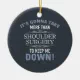 Shoulder Surgery Humor Ceramic Ornament | Zazzle