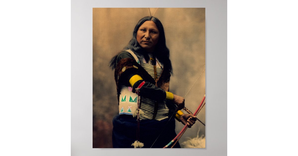 Shout At Oglala Sioux 1899 Poster | Zazzle