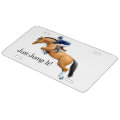 Show Jumping Horse Equestrian License Plate | Zazzle