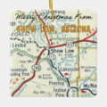 Show Low Arizona Map Ceramic Ornament | Zazzle