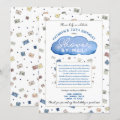 Shower by Mail Rain Cloud Birthday Card Shower | Zazzle