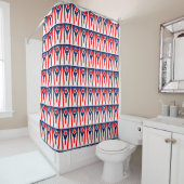 Shower Curtain with Flag of Ohio State, USA | Zazzle