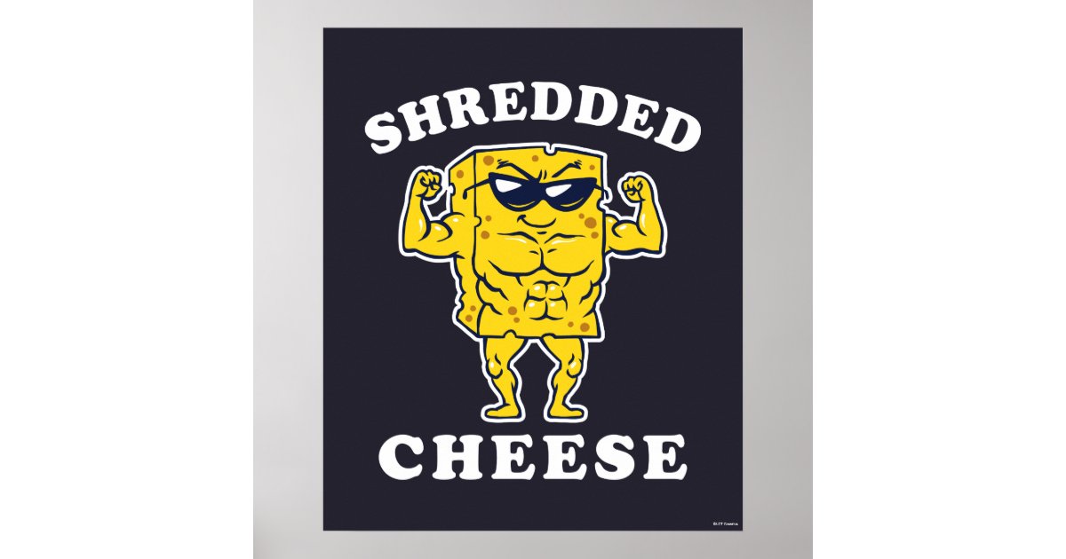 Shredded Cheese Poster | Zazzle