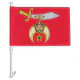 SHRINERS CAR FLAG | Zazzle