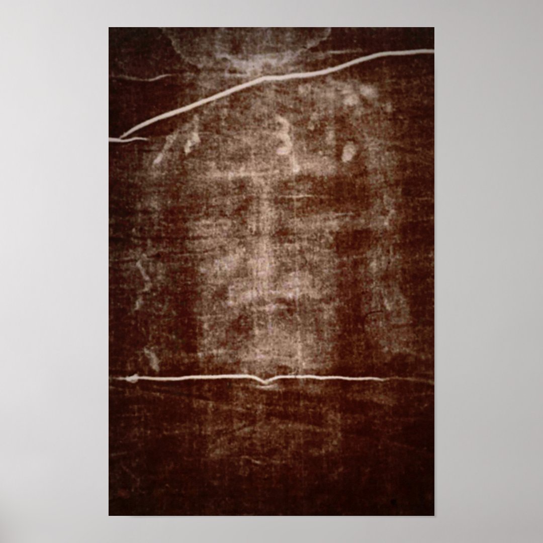 Shroud of Turin Face of Jesus 2 - Manto de Turin Poster | Zazzle
