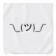 Shrug Emoticon ¯\_(ツ)_/¯ Japanese Kaomoji Bandana | Zazzle