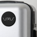 Shrug Emoticon ¯\_(ツ)_/¯ Japanese Kaomoji Magnet | Zazzle