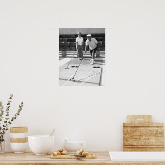 Shuffleboard Poster | Zazzle