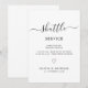 Shuttle Service Sign Wedding Transportation Sign Invitation | Zazzle